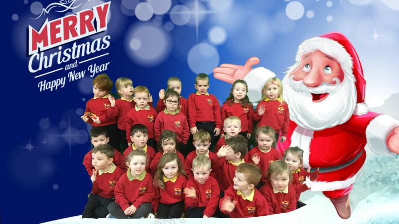Ballinderry Playgroup Christmas Visit
